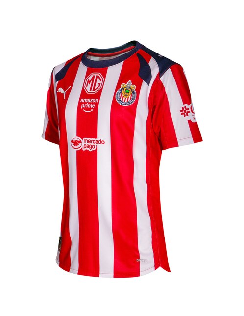 Jersey de Club Deportivo Guadalajara local manga corta Puma para niño 3