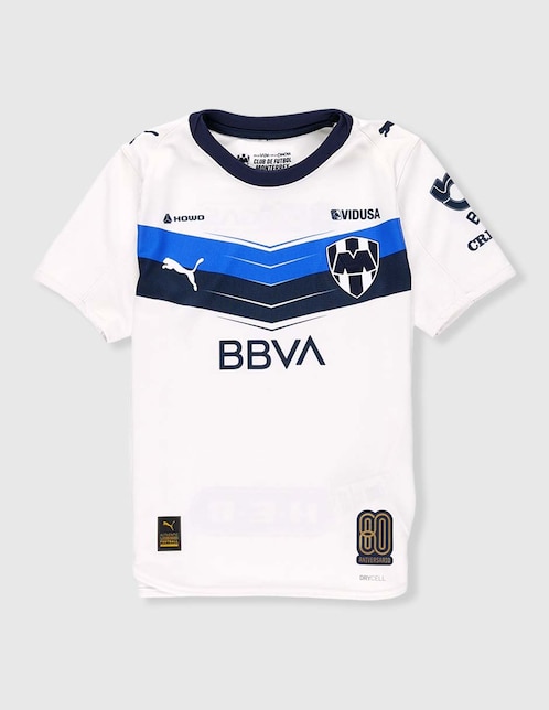 Jersey de Rayados de Monterrey visitante manga corta Puma para niño 1