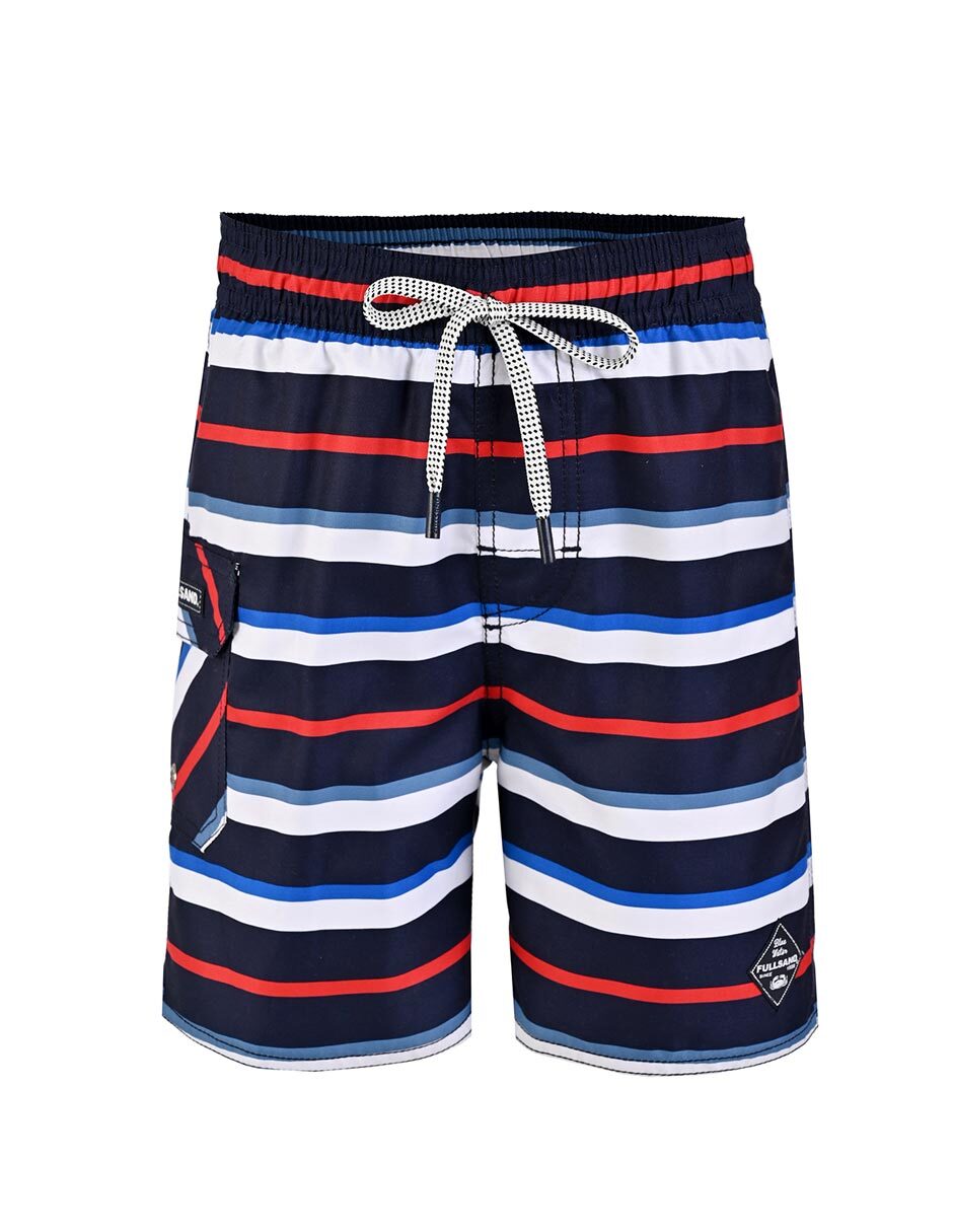 Short calzón de malla integrado Fullsand Color Line para natación niño